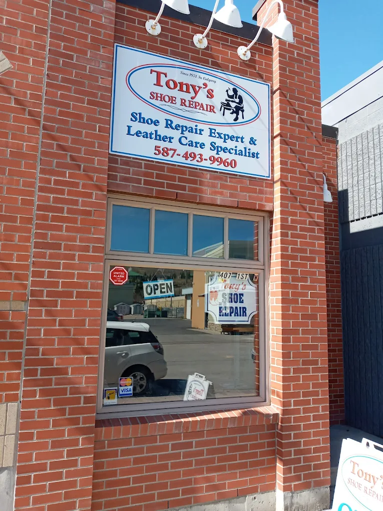 Tony's Shoe Repair - Cochrane | Shoe Repairs Near Me